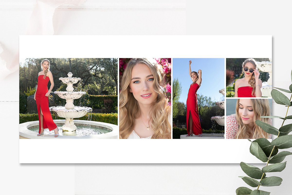 Senior Graduation Photo Book PSD, a Magazine Template by By Stephanie ...