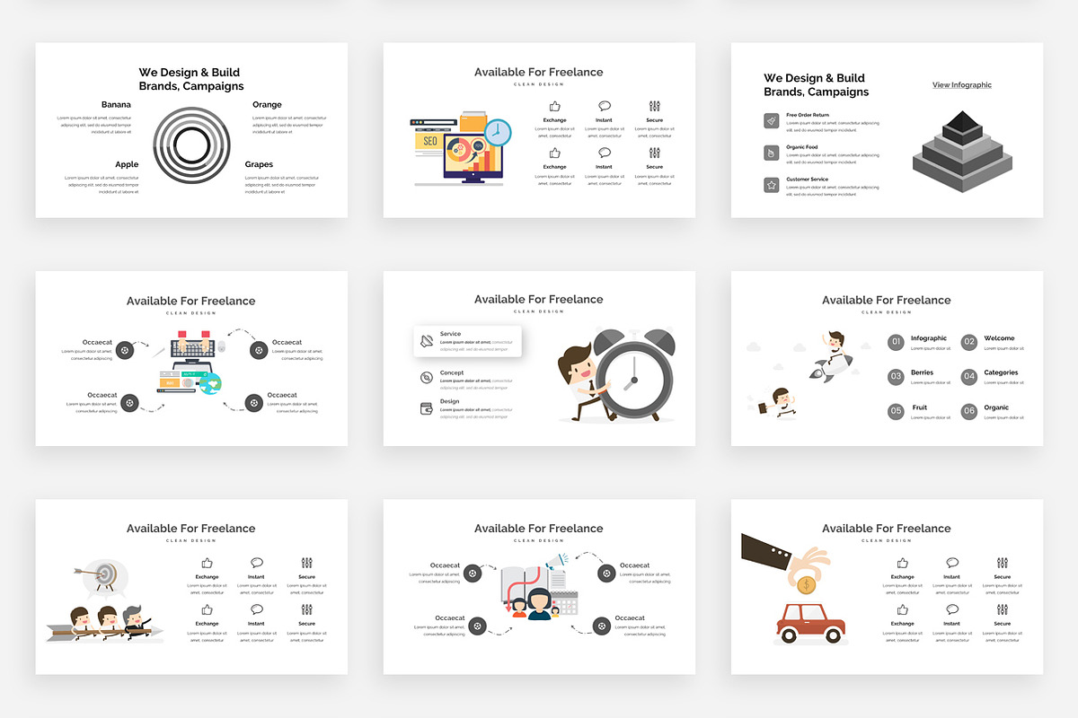 Orley Creative Powerpoint Template, a Presentation Template by One ...