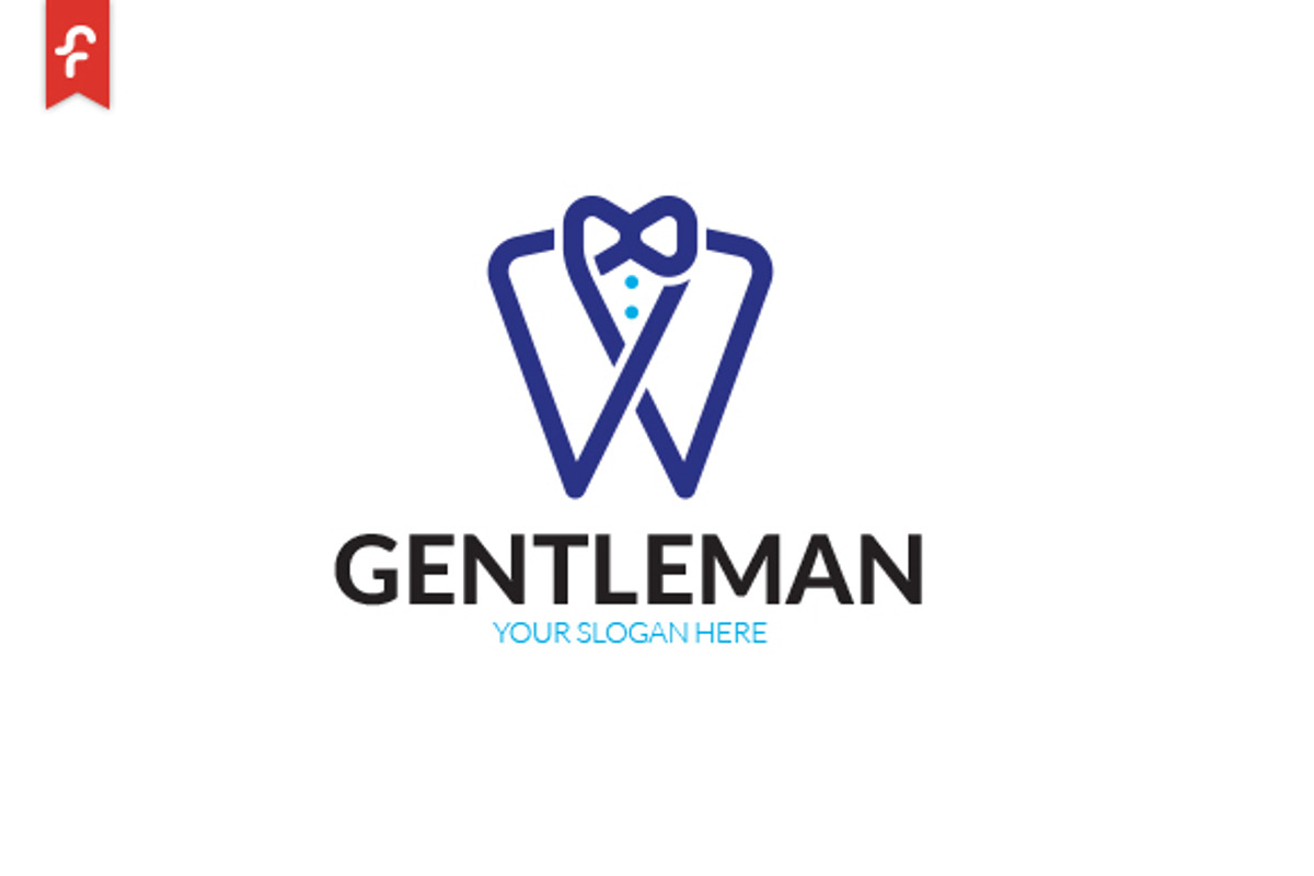 Gentleman Logo, a Branding & Logo Template by ft.studio
