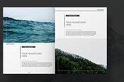 Black Magazine Layout, a Magazine Template by Boris Cupac