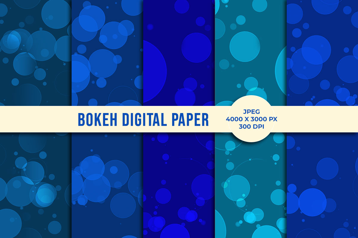 Dust Bokeh digital paper background | Creative Market