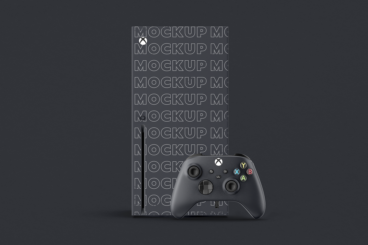 Xbox Series X Mockup, a Product Mockup by Mockupdaddy