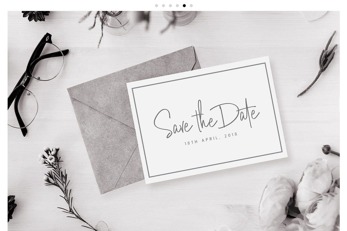 Tosca Beauty Handwritten Font, a Script Font by Runsell Studio