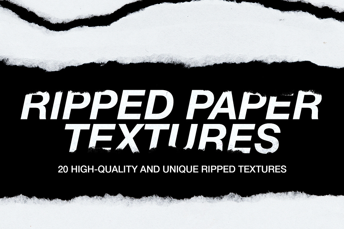 Ripped Paper Textures, a Texture Graphic by TuomoDesign