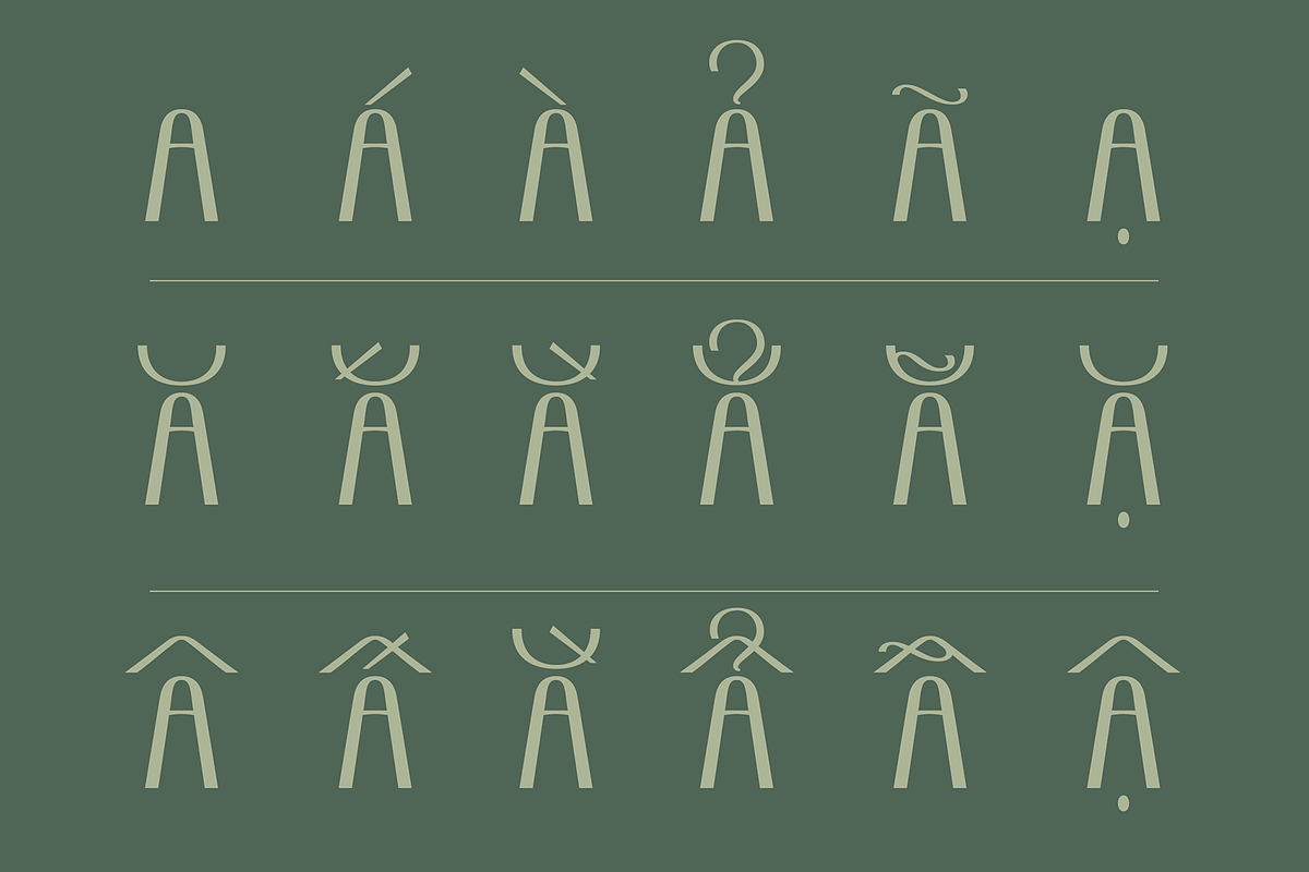 VEN - Display Typeface, a Font by Dat Do