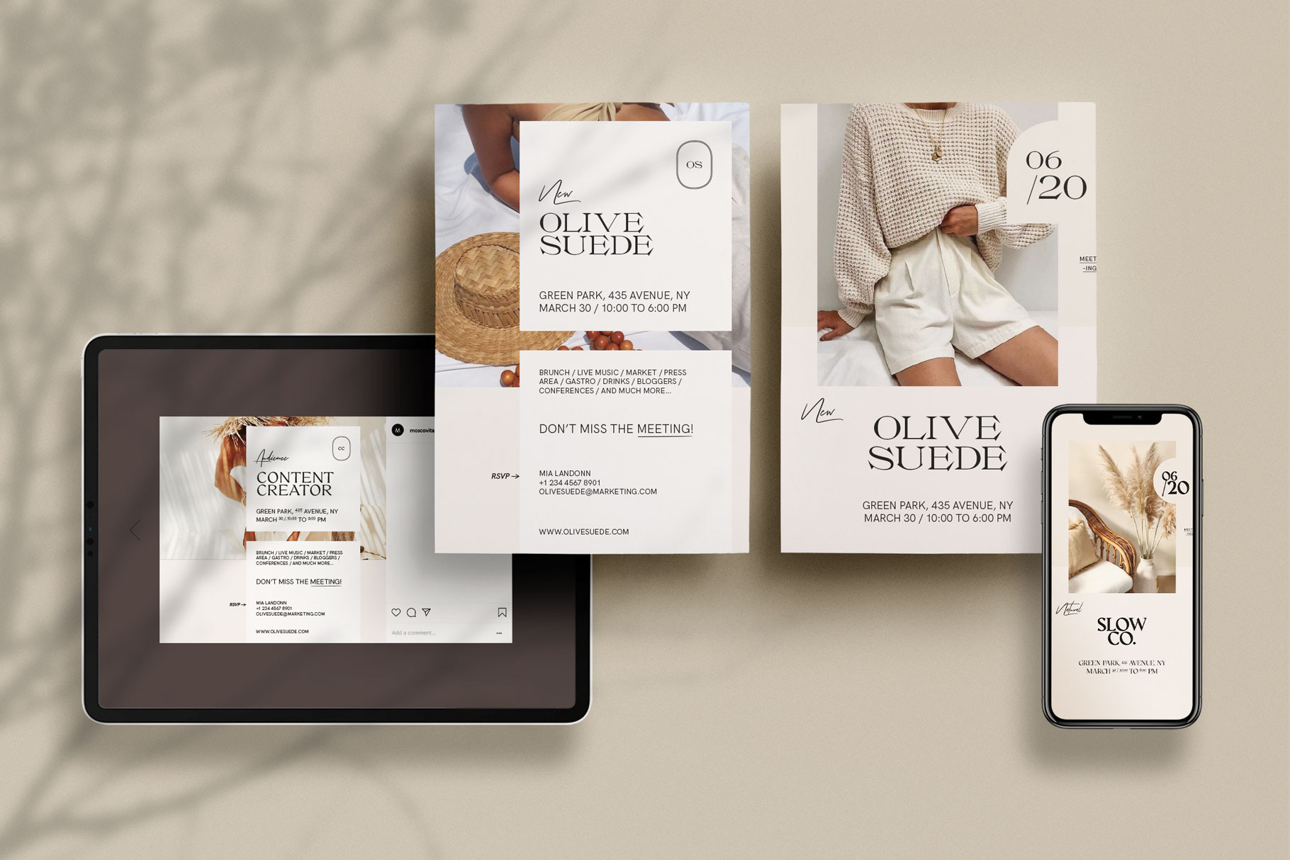 Marketing Kit, a Flyer Template by Moscovita Studio