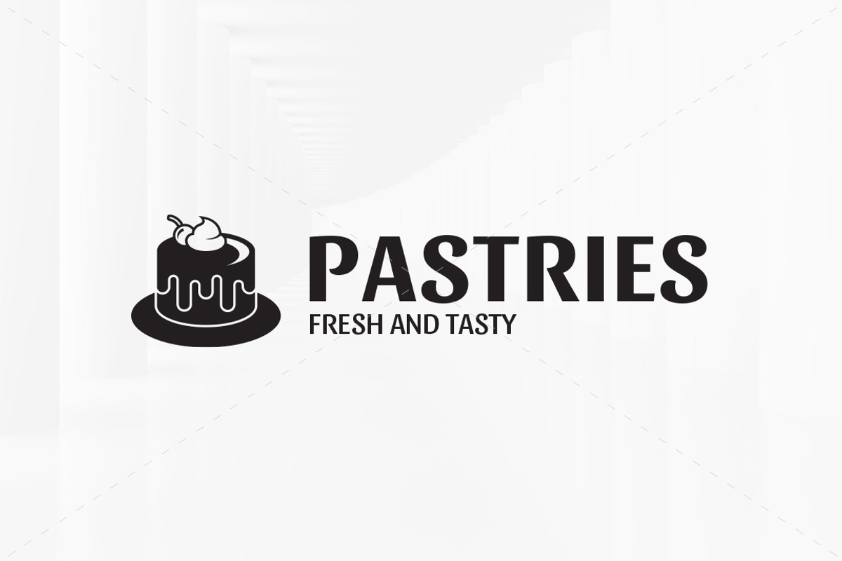 Pastries Logo Template, a Branding & Logo Template by LOGOMAGINE