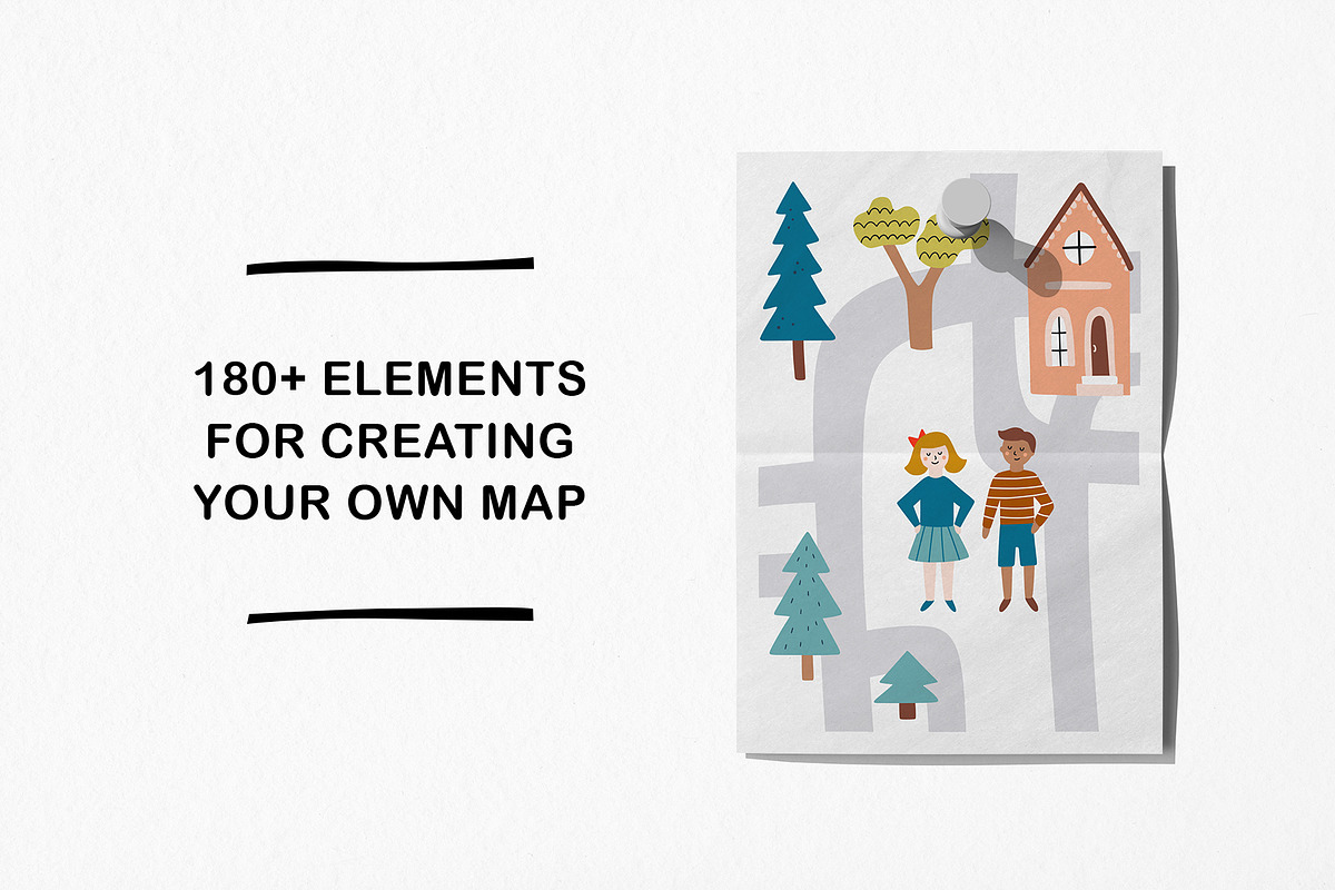 Wonderland Map Creator, an Animal Illustration by Redchocolate