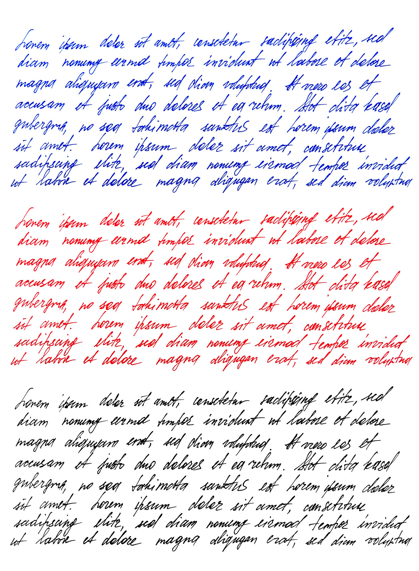 Handwritten letter texture, a Texture Graphic by LiliGraphie