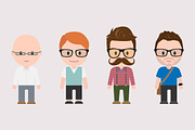 Designer Stereotype Characters, an Illustration by Medialoot