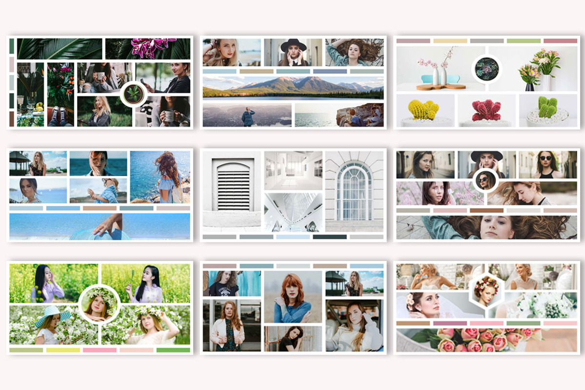 15 Twitter Mood Board Templates, a Social Media Template by Creativetacos