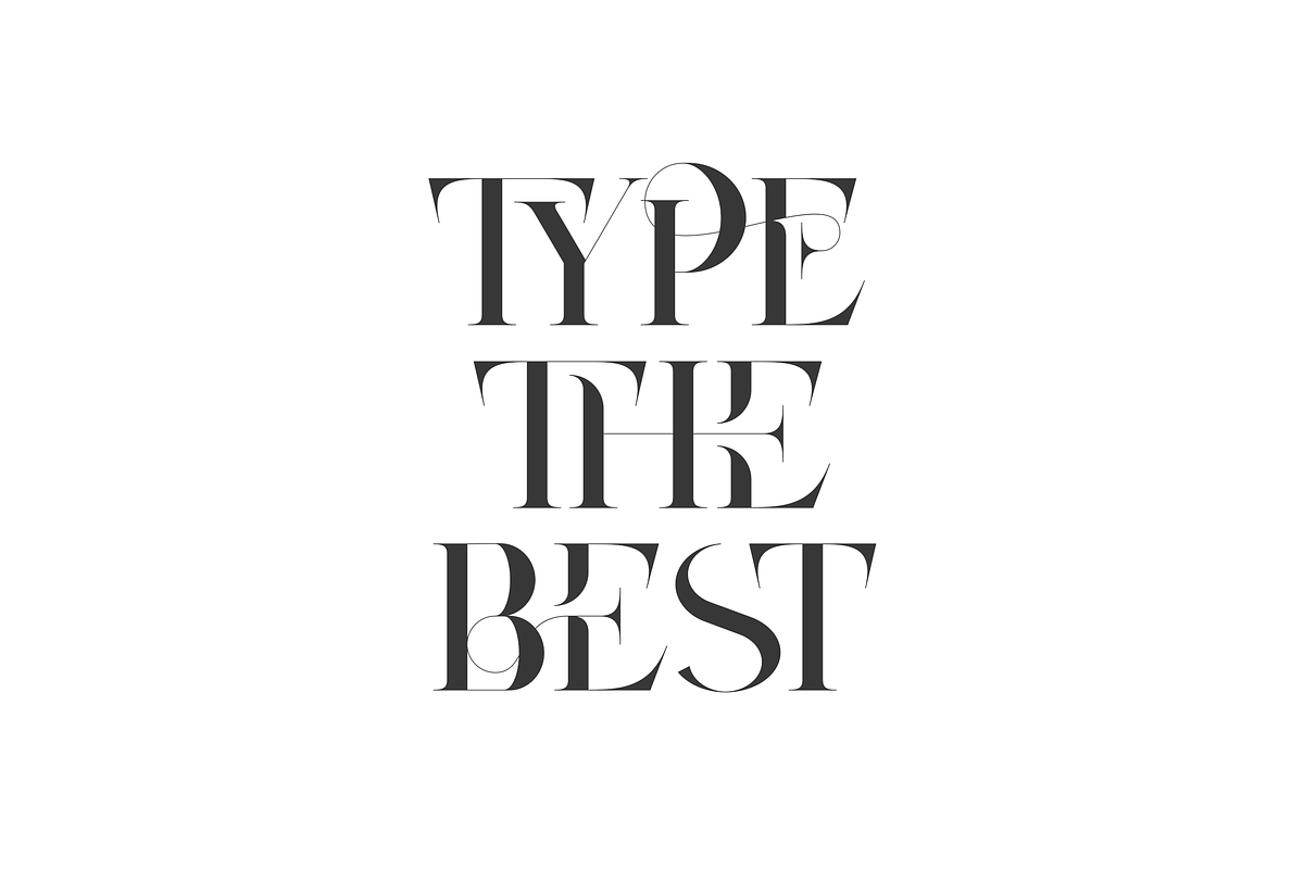 Type Prodigy - serif logo font