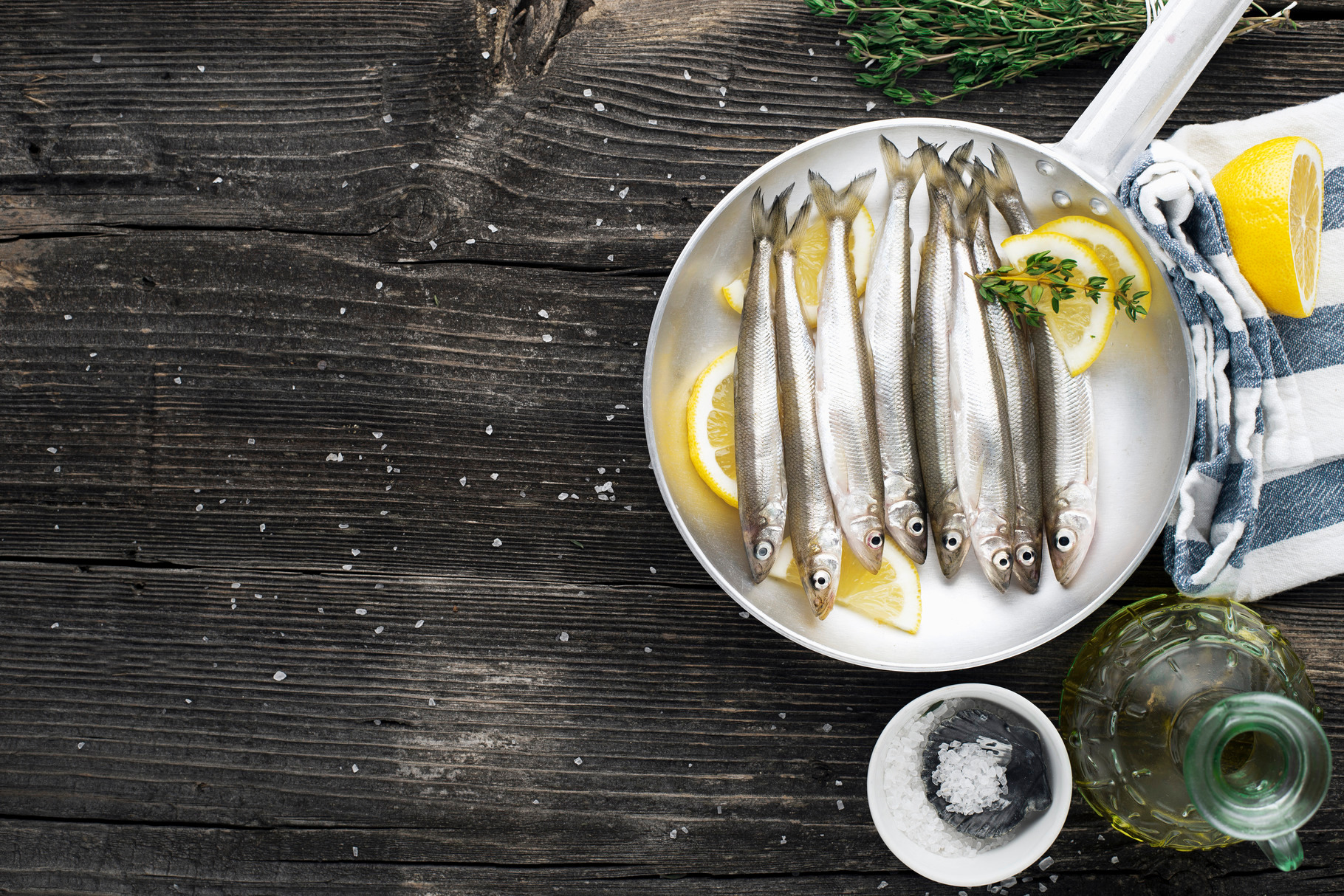 Seafood small sea small fish smelt featuring anchovies, animal, and ...