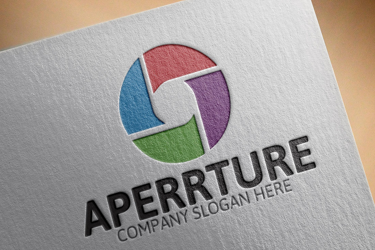 Aperture Logo, a Branding & Logo Template by Josuf Media
