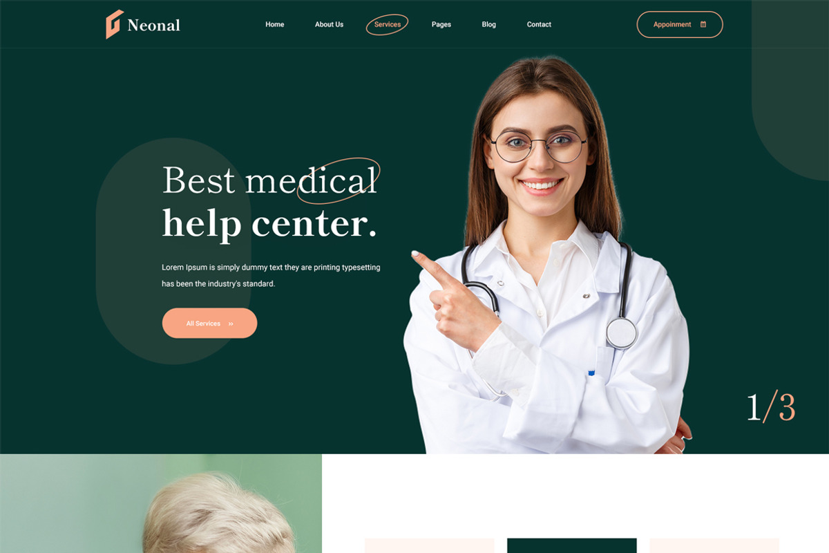 Medical Service Bootstrap 5 Template, a Bootstrap Template by HasThemes