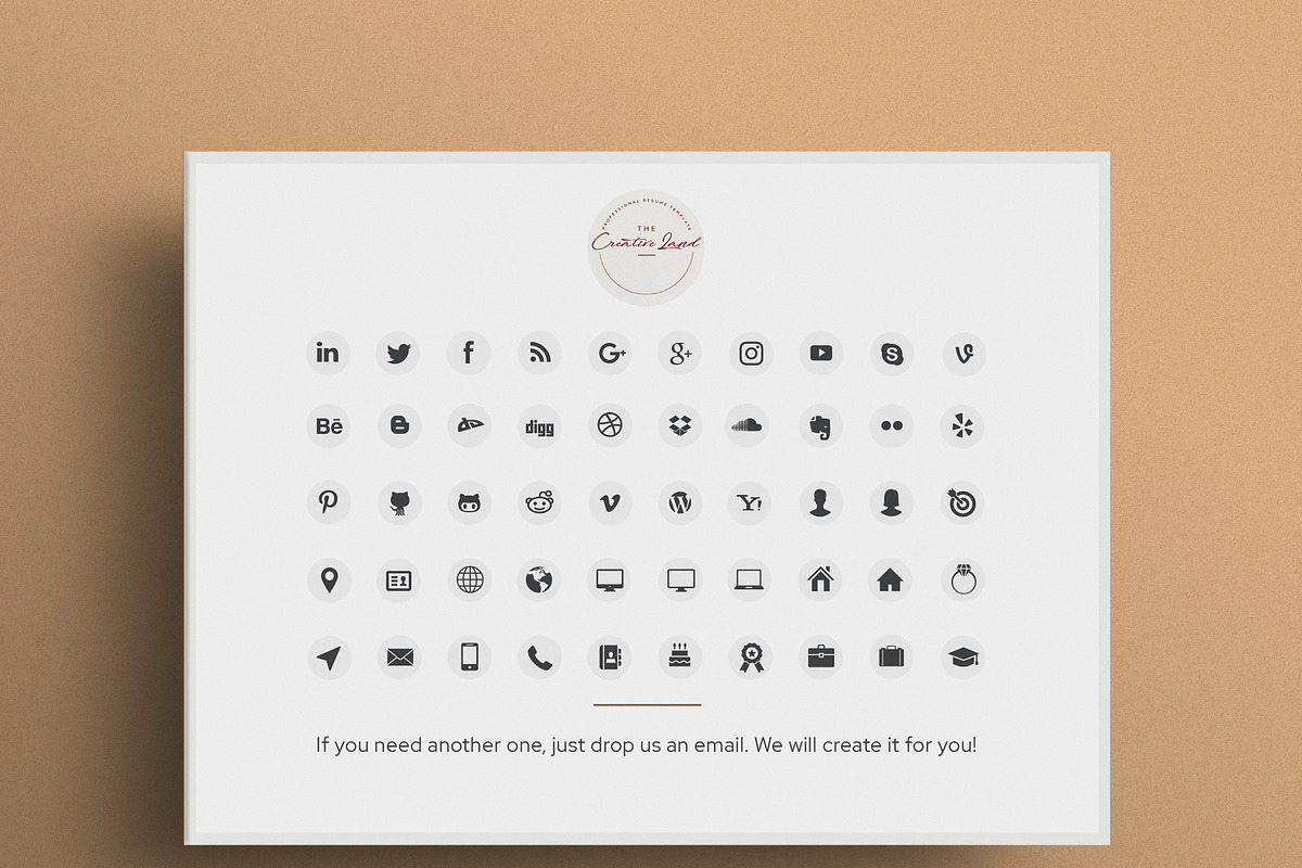 Resume/CV - The Taylor, a Resume Template by CreativeLandStudio