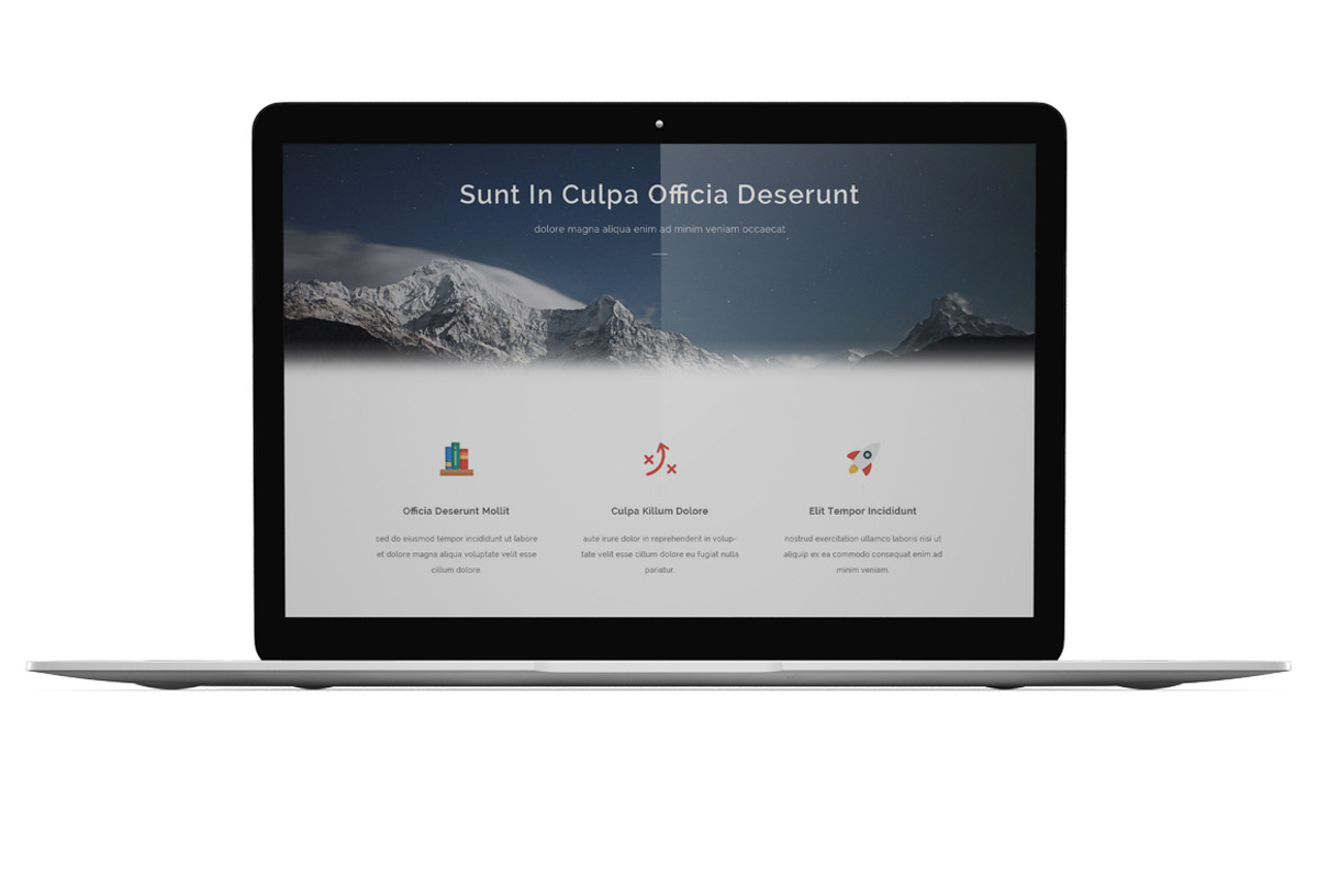 MacBook MockUp, an iPad Mockup by PixelMockup