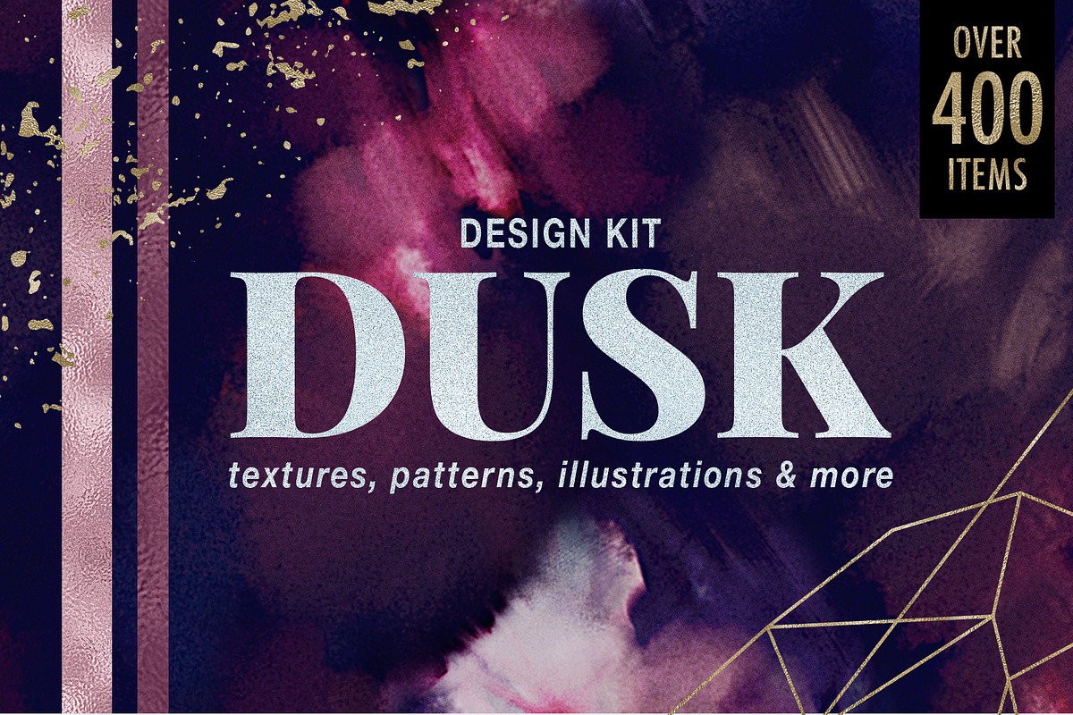 Luxury Textures & Patterns Design Kit