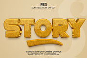 Golden 3d text effect bundle V.04, a Layer Style Add-On by bdrobin ...