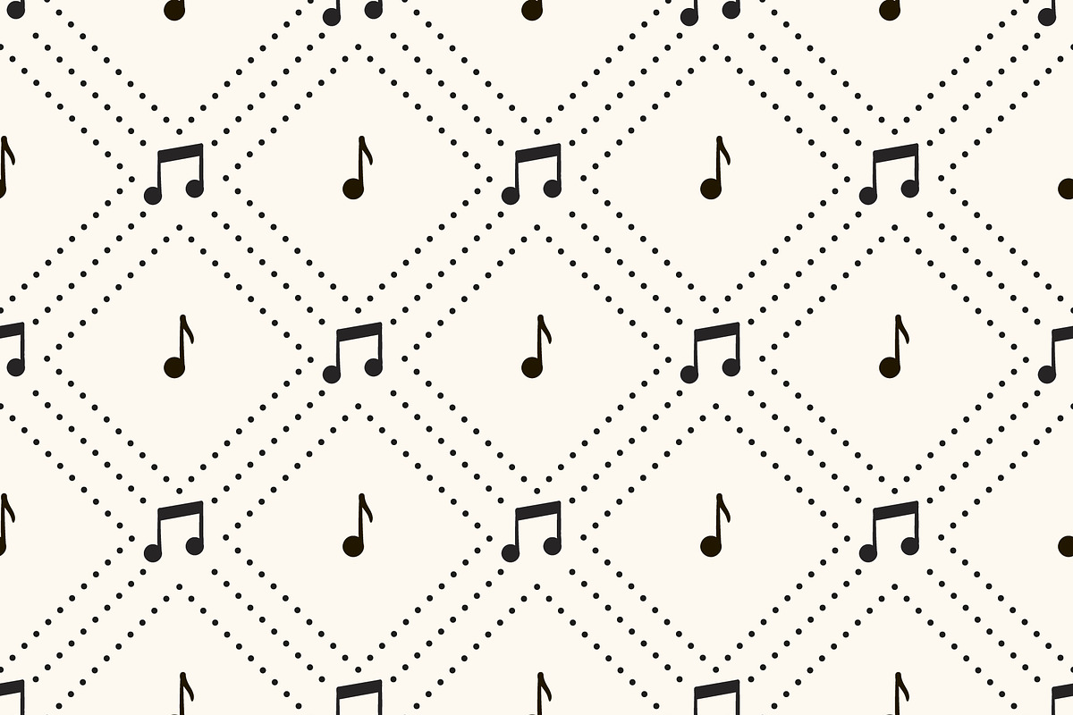 Set of 8 Music Seamless Patterns, a Pattern Graphic by Simple Patterns