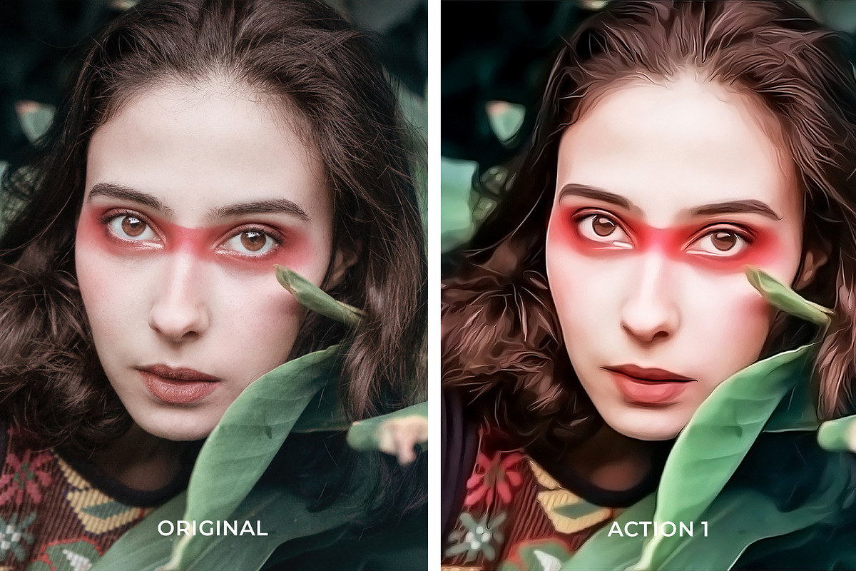 Digital Paint Effect