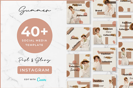 Instagram Canva Template | Social Media Templates ~ Creative Market