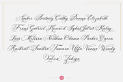 Flourishing Script Invitations Font