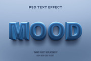 Mood 3D Text Effect Psd