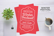Winter Festival Flyer, a Flyer Template by lilyshop | Creative Market