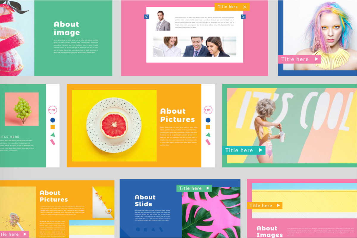 Color Fun Powerpoint, a Presentation Template by Dirtytemp Studio