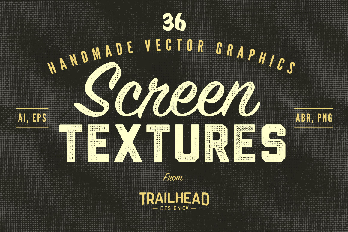 36 Vector Screen Textures, a Texture Graphic by Nathan Brown | Creative ...