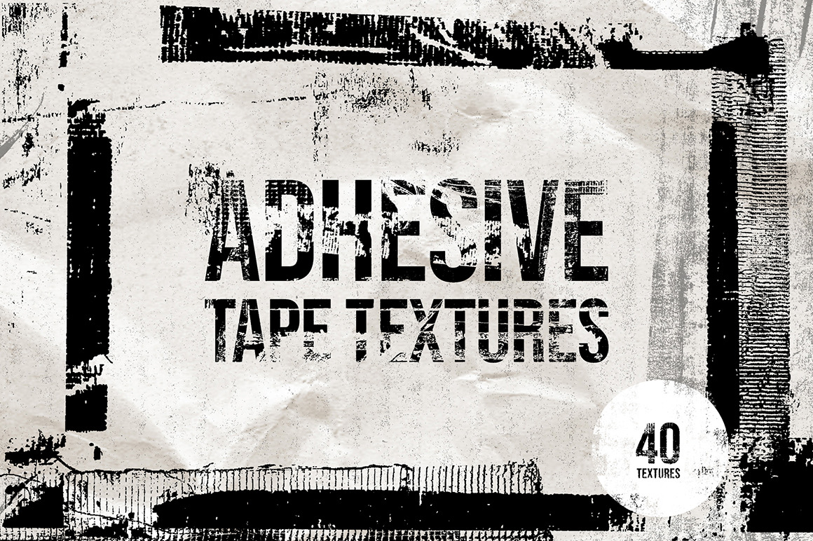 Adhesive Tape Textures - TIFF & PNG, a Texture Graphic by Offset