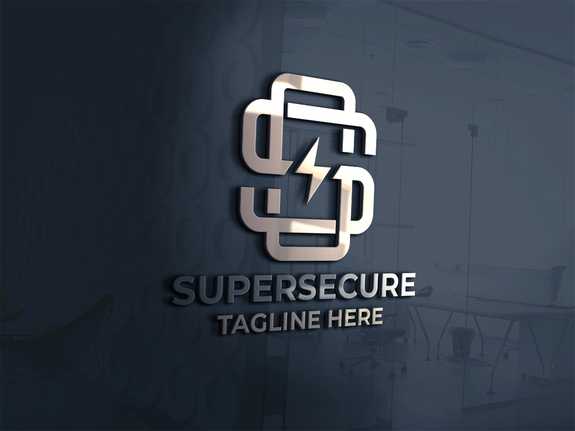Super Secure Letter S Logo, a Branding & Logo Template by Design_Planet