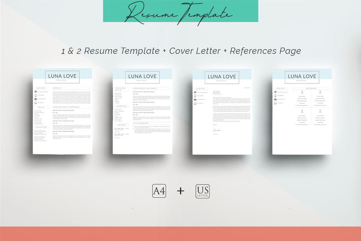 10 in 1 Resume Templates Bundle, a Resume Template by Quality Resume