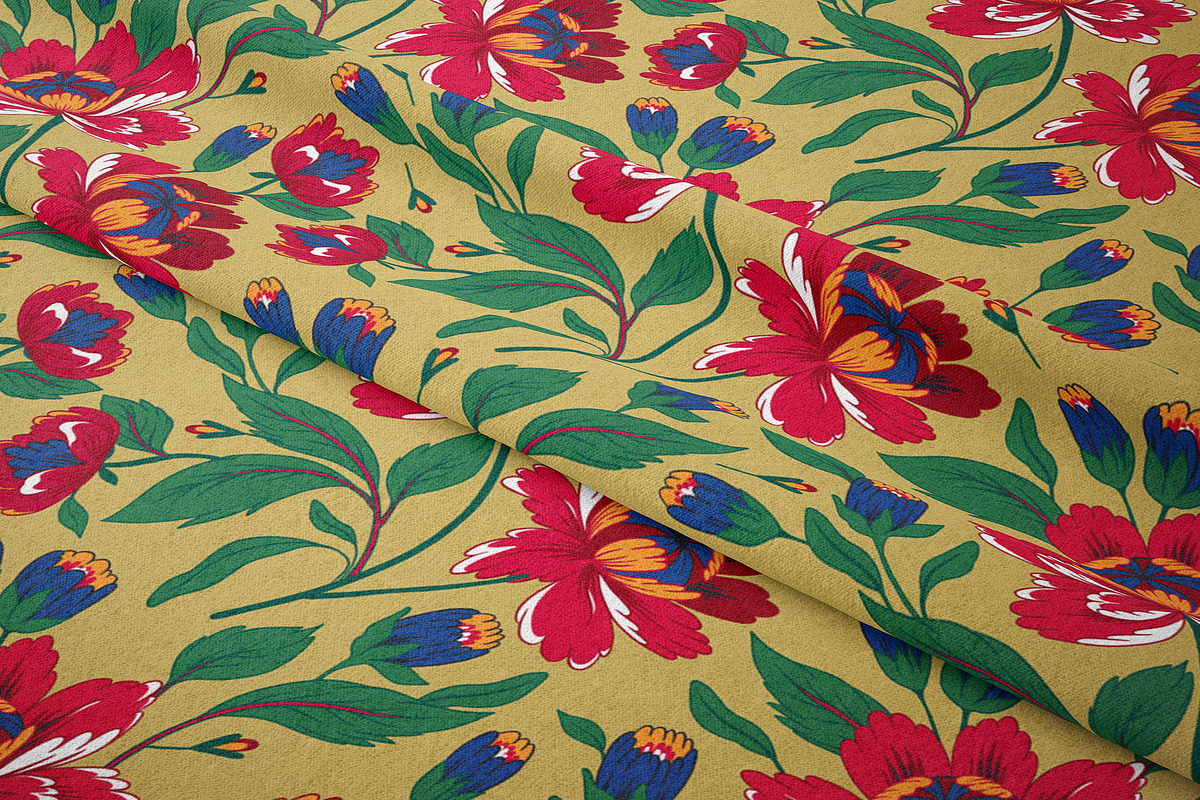 Portuguese Pattern Set, XIX c. Style, a Pattern Graphic by likorbut