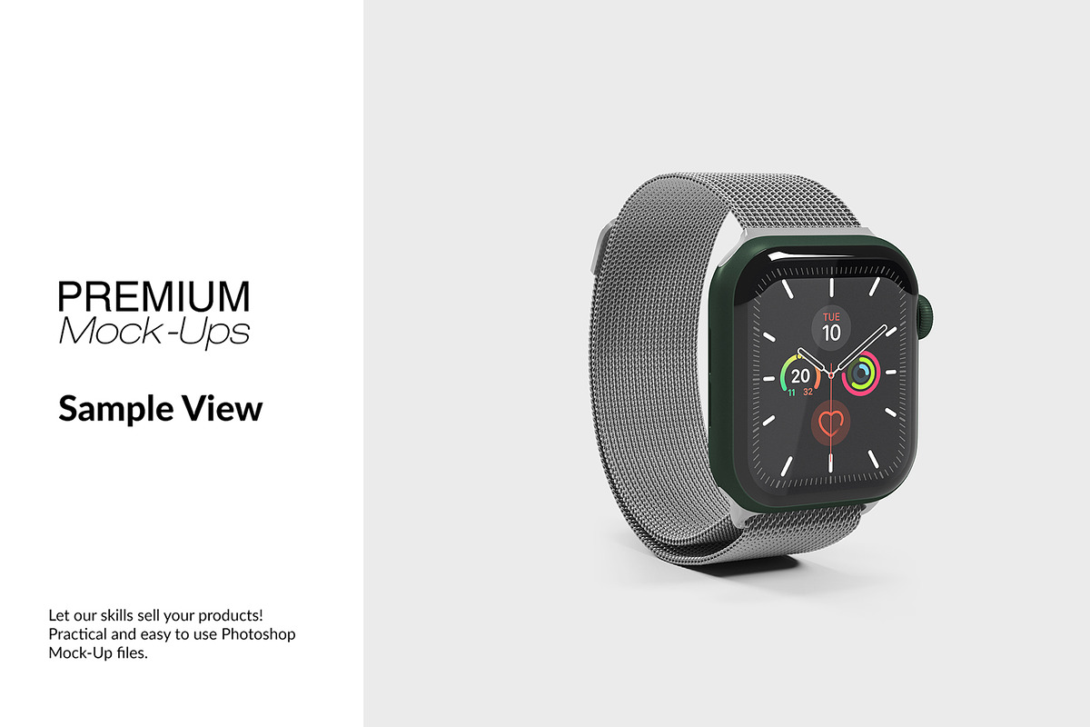 Smart Watch 7 Mockups, a Product Mockup by mock-ups