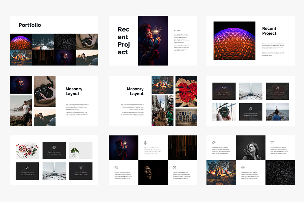 MARINE - Powerpoint Template, a Presentation Template by Qiudes