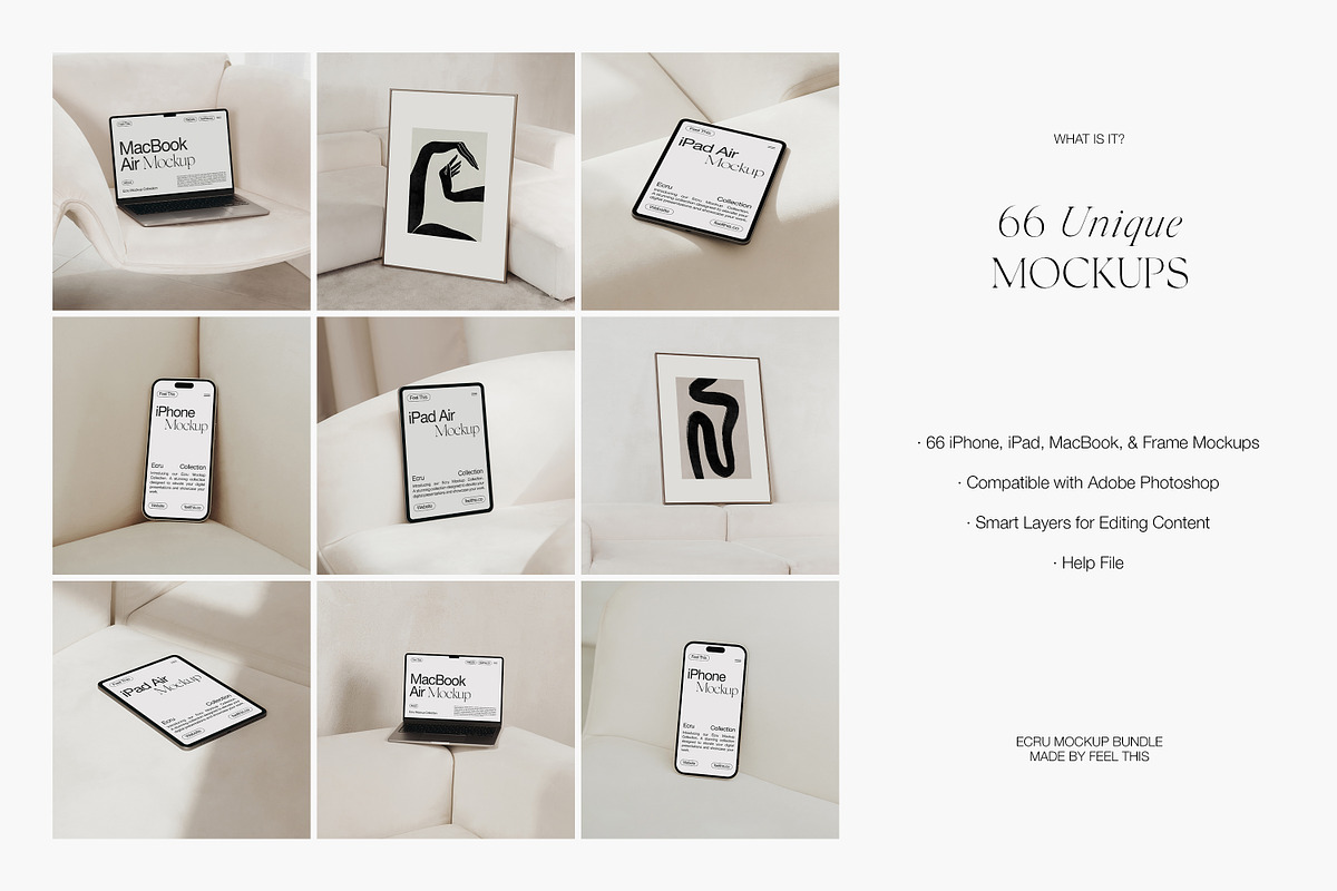 Download Device & Frame Mockup Bundle