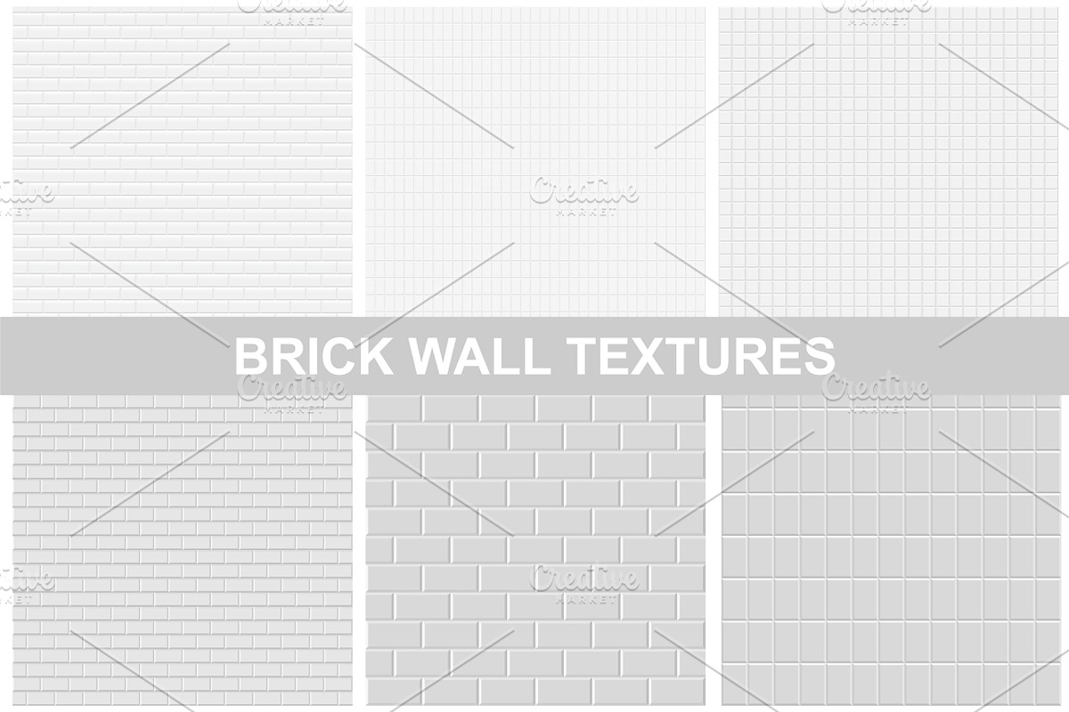 Collection of brick seamless texture, a Pattern Graphic by ExpressShop