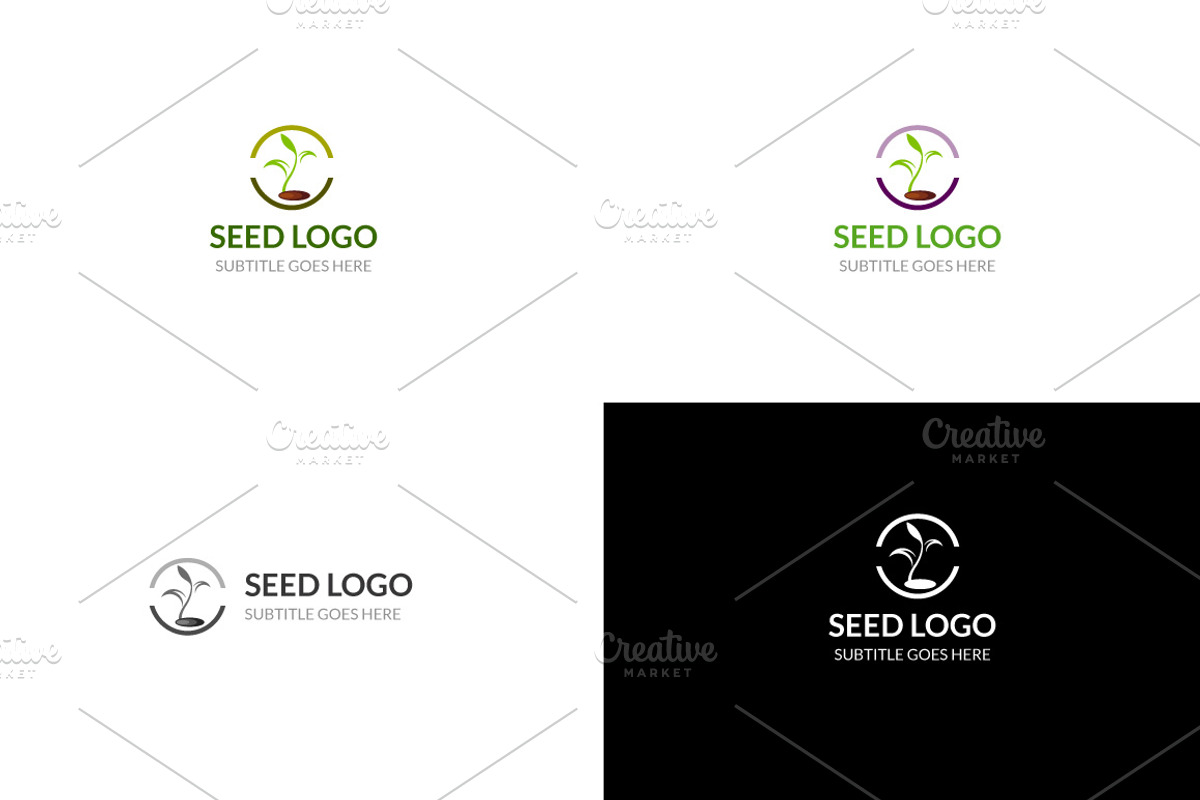 Seed Logo, a Branding & Logo Template by BdThemes