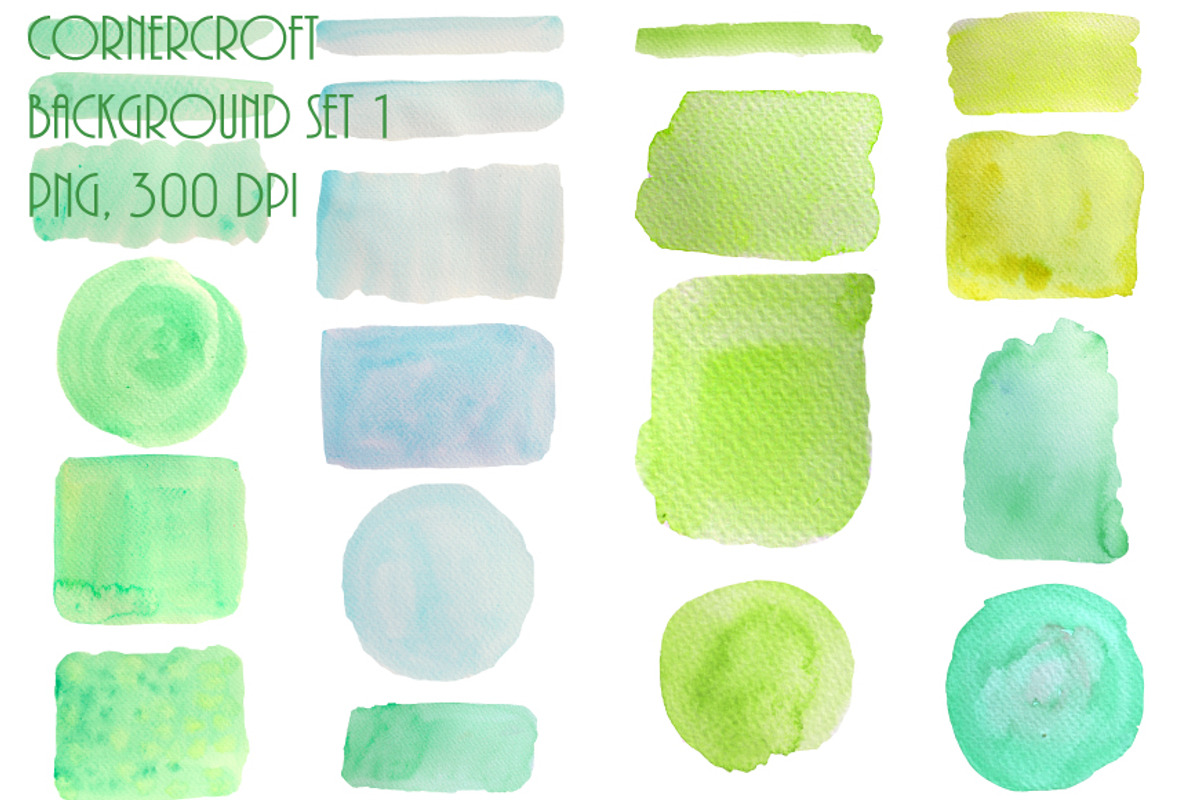 Watercolor Texture Bundle, a Texture Graphic by Corner Croft