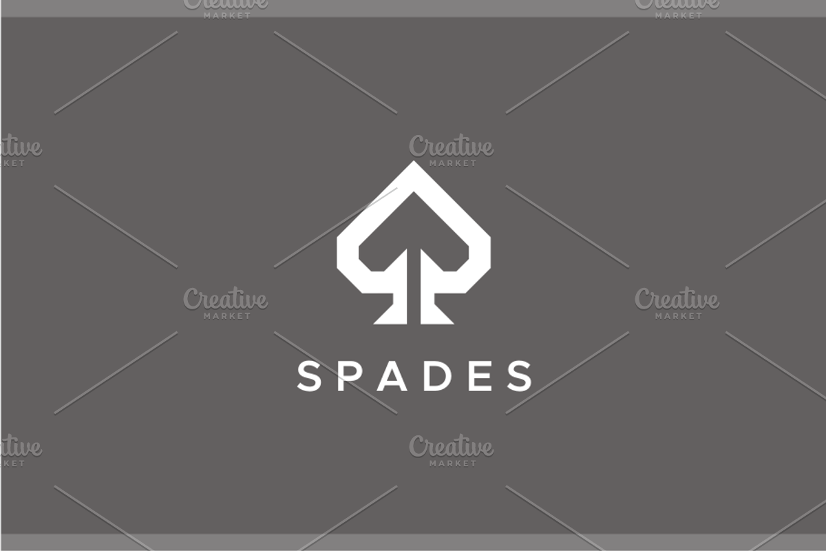 Spades Logo, a Branding & Logo Template by yopie