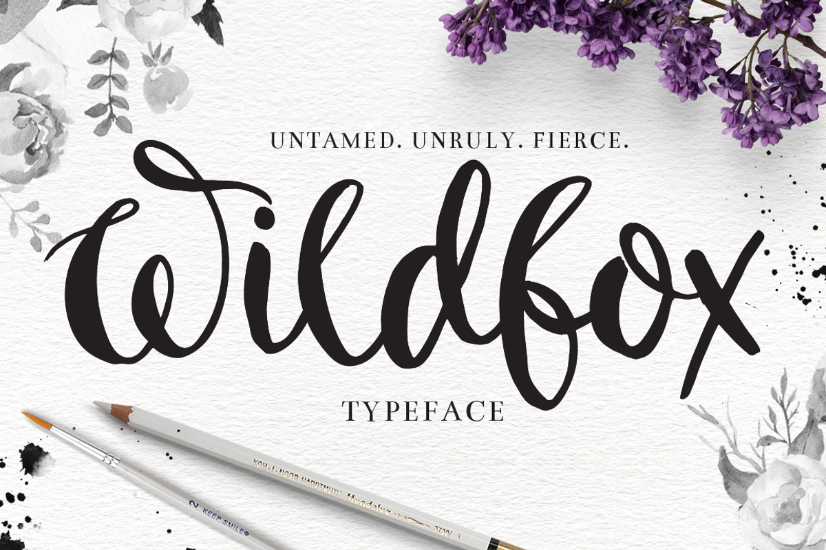 Brush Script Font Bundle, a Handwritten Font by Shelly Laslo Illustration