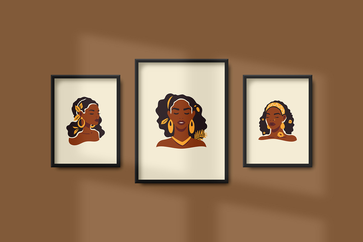 Posters - African Art | Canva, a Poster Template by Vasya Kobelev