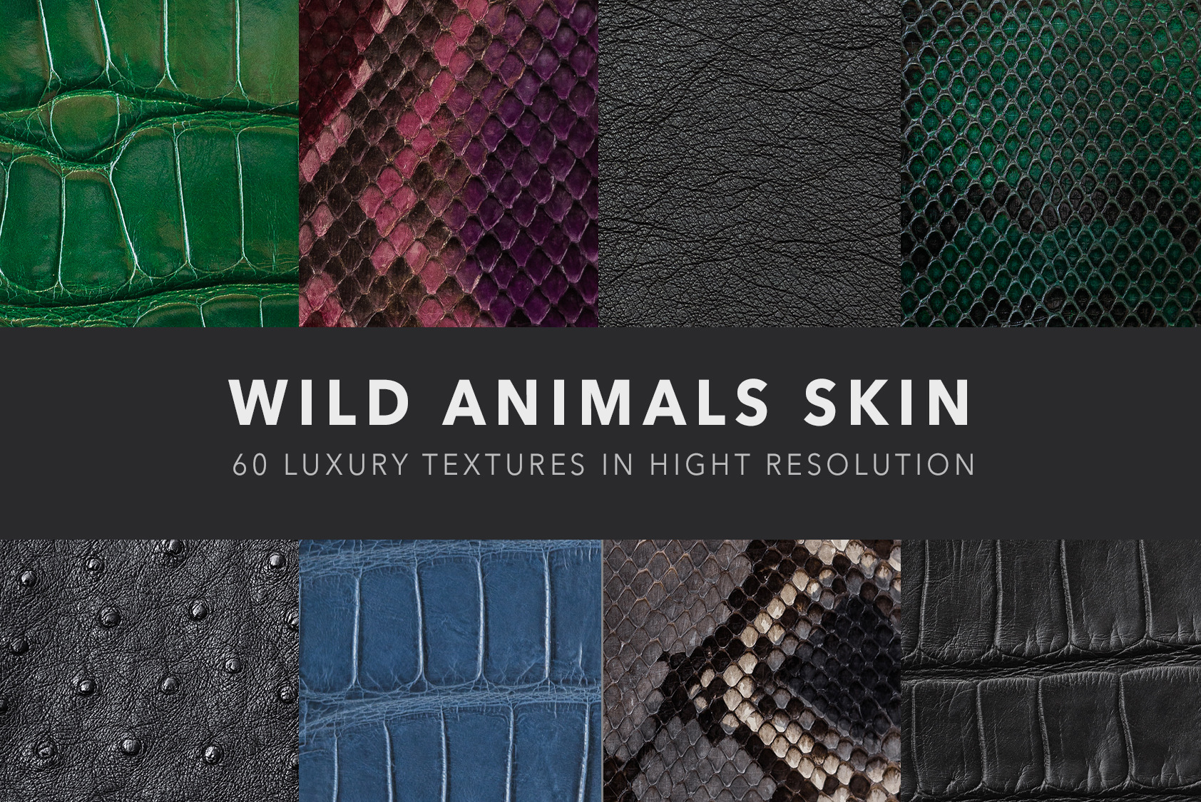 Wild animals skin patterns, a Texture Graphic by Elijah