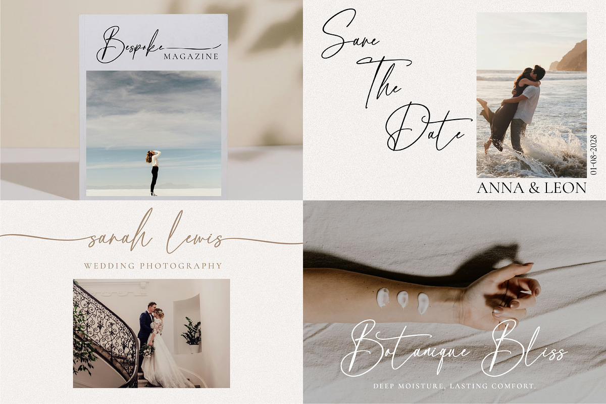 The Modern Script Font Bundle Vol. III