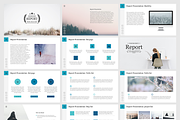 Report PowerPoint Template, a Presentation Template by HiSlide.io