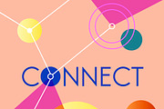 Connect Graphic Vector, an Illustration by rawpixel