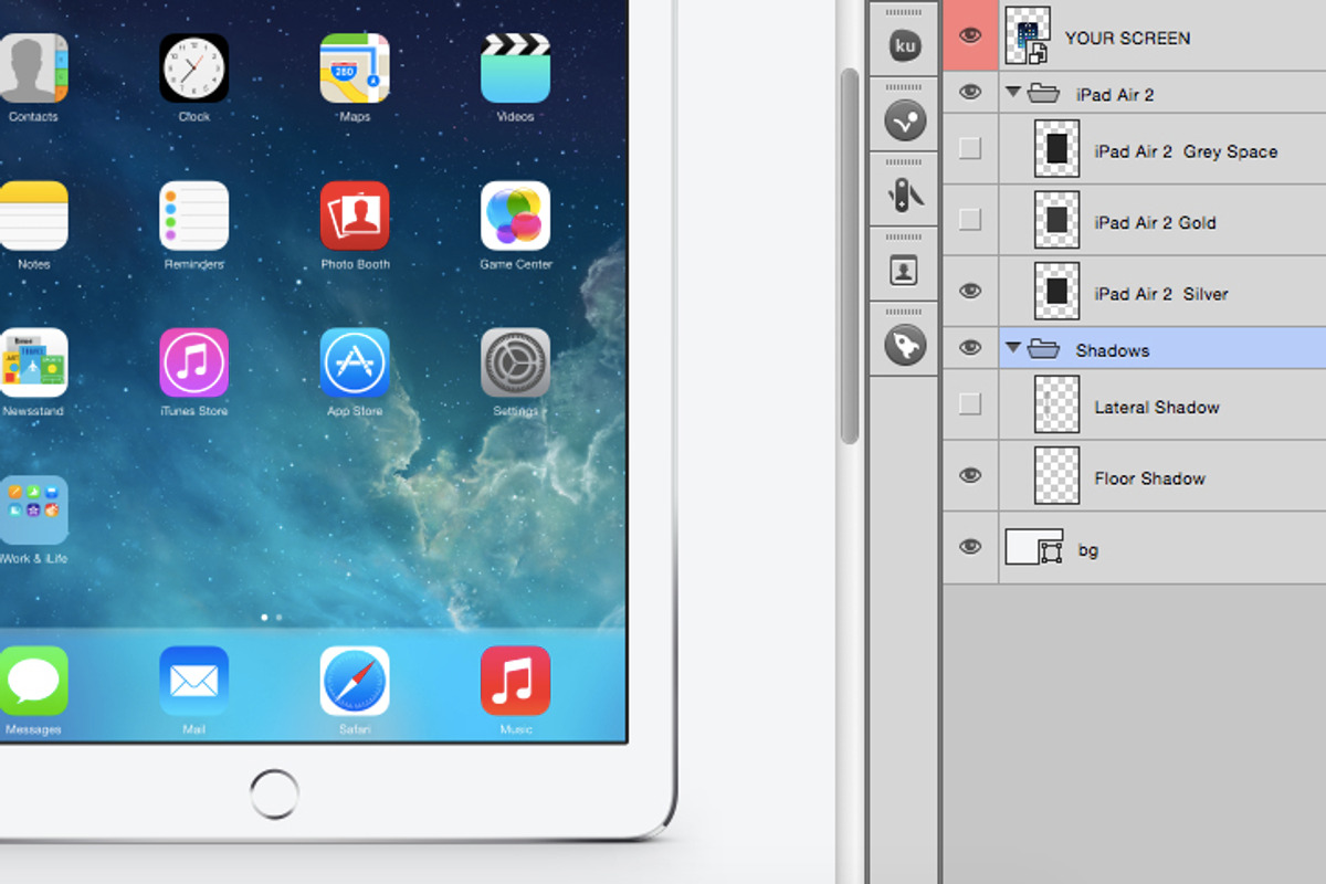 iPad Air Portrait PSD • Mockup, an iPad Mockup by arcangelofiore