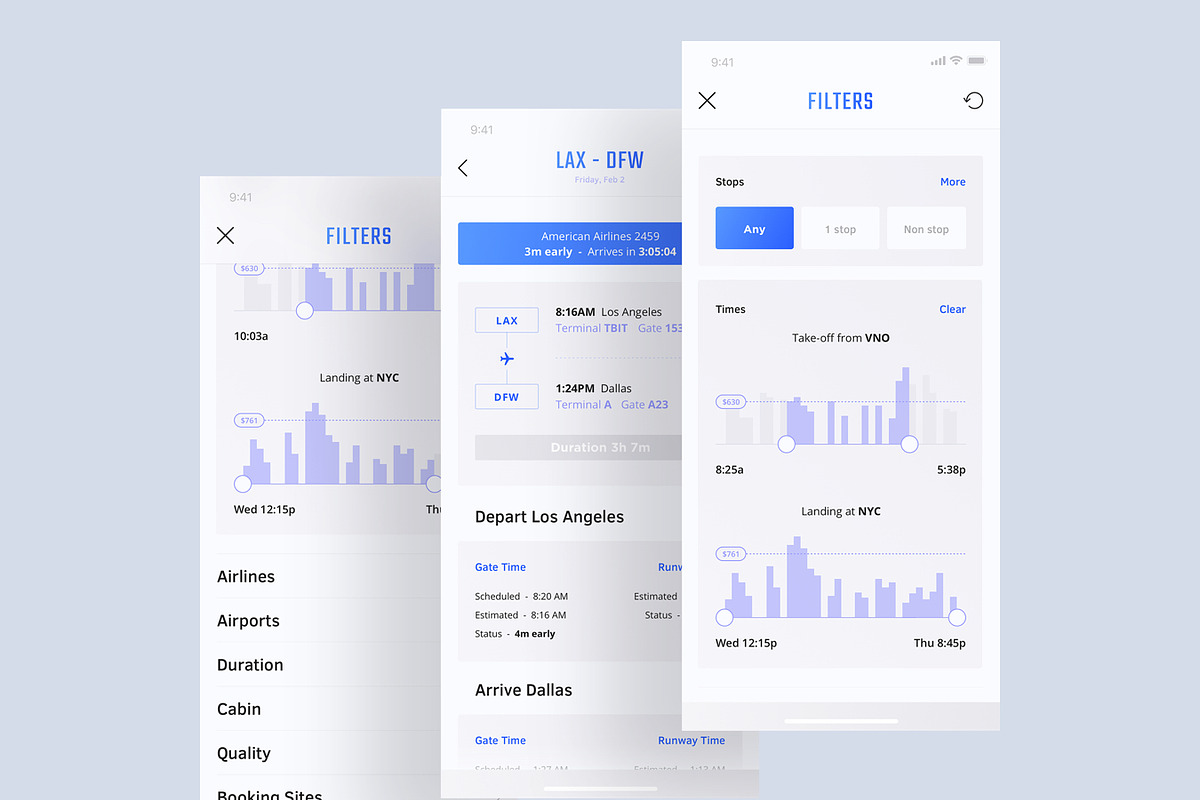 Heaven Mobile App UI Kit, an UI Kit Template by Neowise